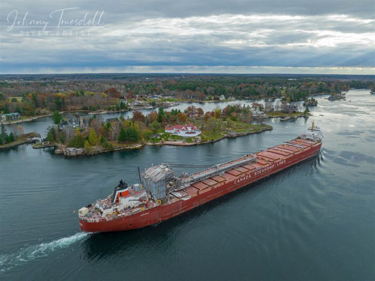CSL Frontenac, a Queen of the Saint Lawrence Seaway - 1000 Islands Live